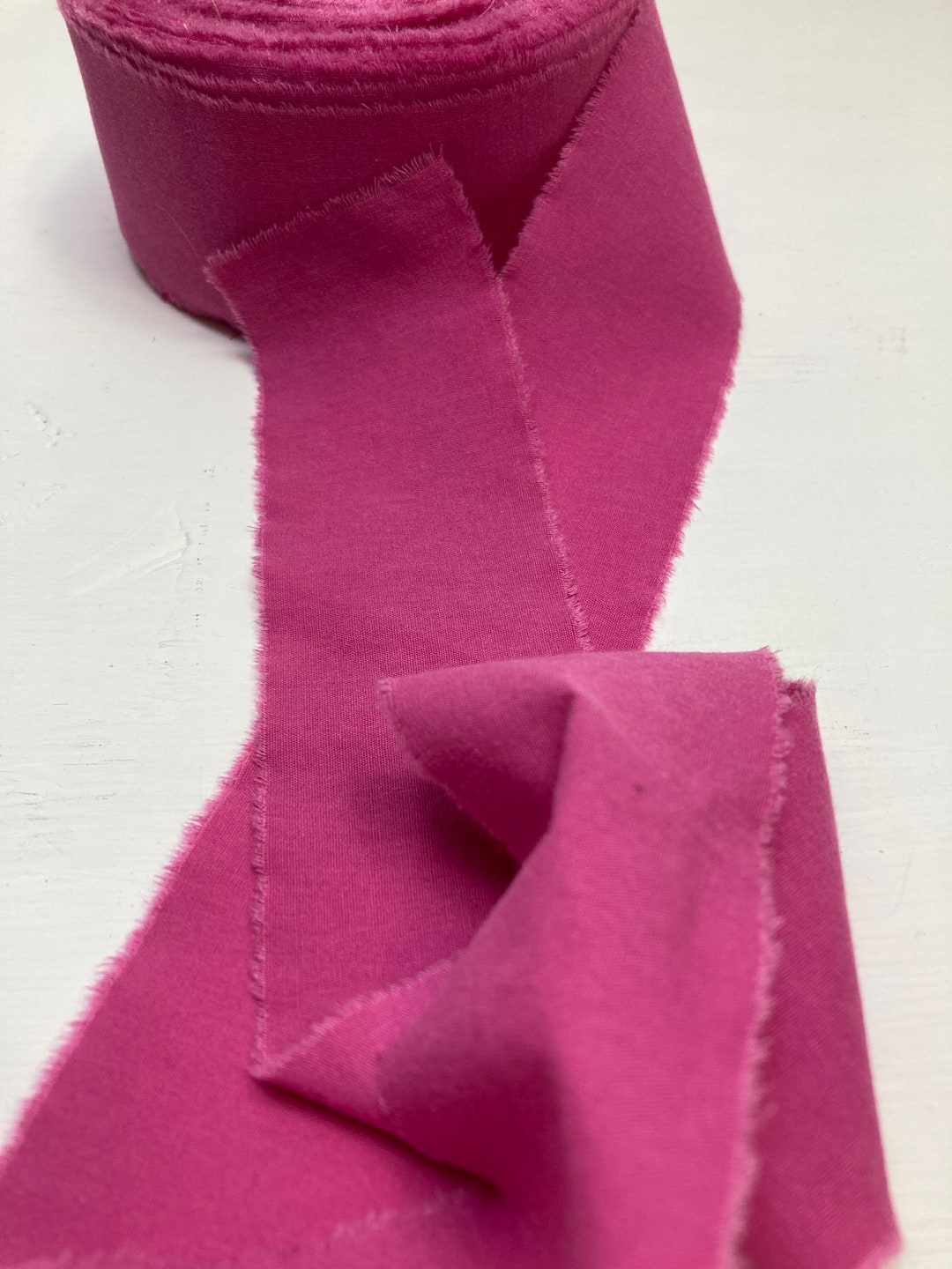 Rag Rug Strips 45 Linear Yards Pink Strips 2 Inch Rag Rug Fabric ...