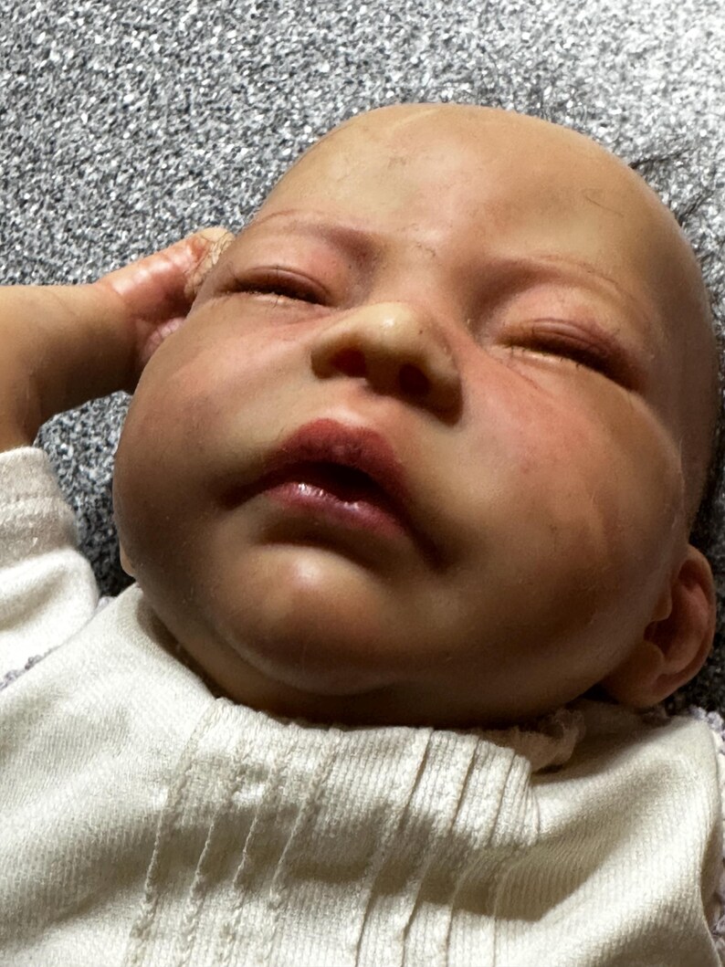 Reborn Sleeping Infant Doll With Wardrobe - Etsy