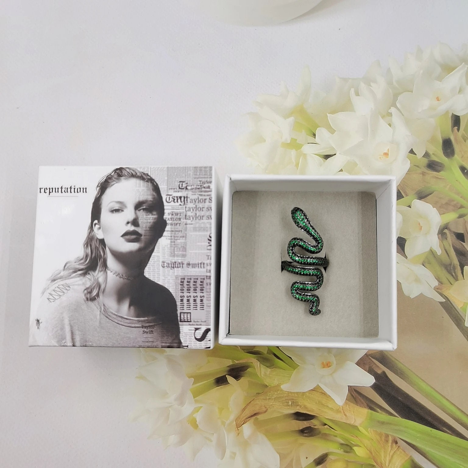 Karen Ring Taylor Swift Inspired Reputation Tour Snake - Etsy