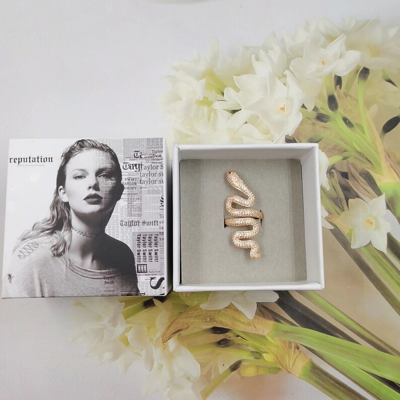 Karen Ring Taylor Swift Inspired Reputation Tour Snake - Etsy