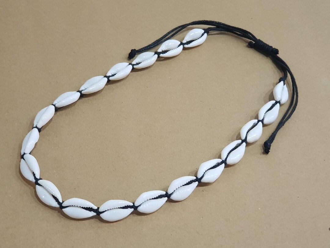 Puka Shell Surfer Necklace 8 Mm Approx. 42-60 Cm Real Shells / Maui ...