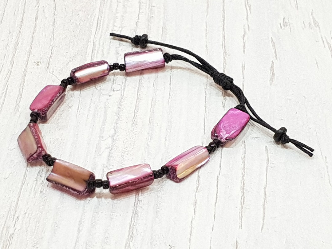 Surfer Beach Bracelet 6 Mm, Festival Jewelry, Boho Island Beachwear ...