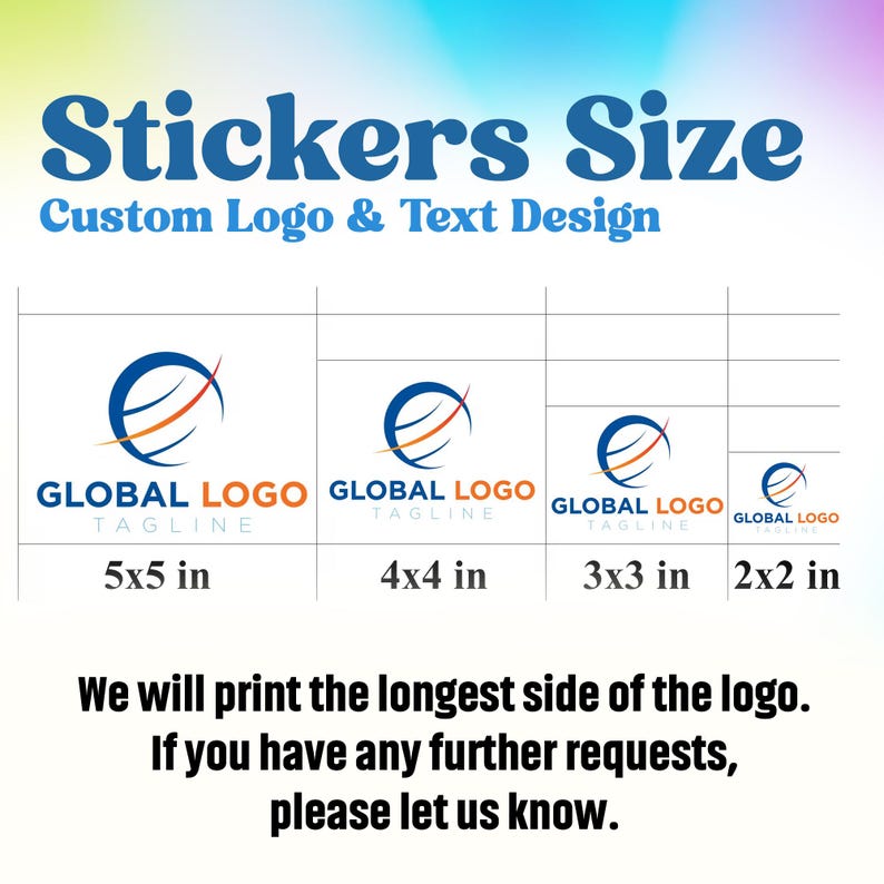 Personalized Logo Vinyl Stickers: Die Cut, Waterproof, Bulk Options - Etsy