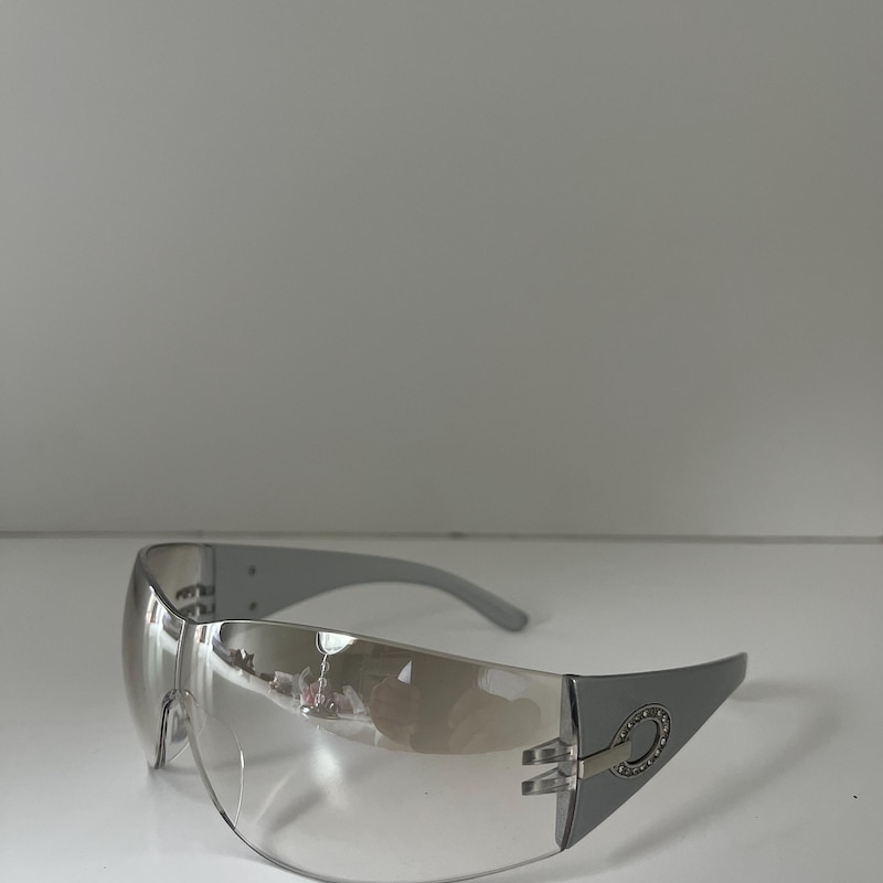 Clear 2000s Sunglasses - Etsy UK
