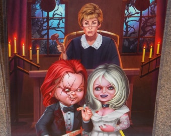 Bride of Chucky Print | Etsy
