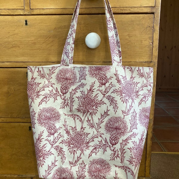 Oilcloth Tote Bag - Etsy
