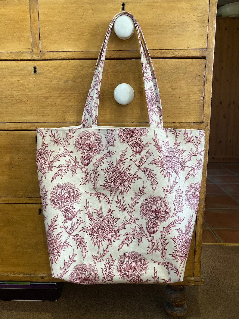 Learn to Sew an Oilcloth or PVC Tote Bag With Internal Zipped - Etsy