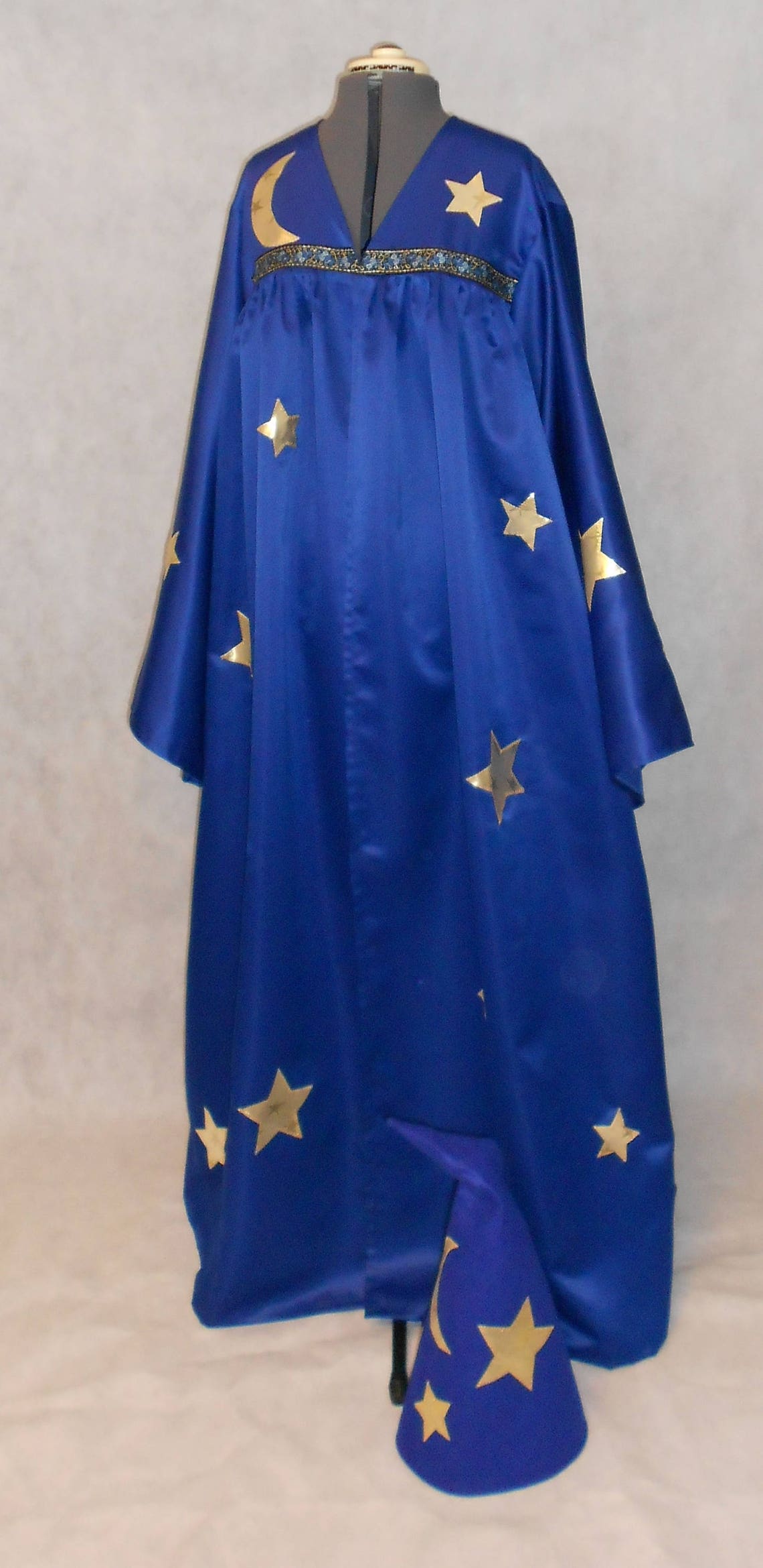 Wizards Costume Adult Deluxe Wizards Cloak and Hat | Etsy