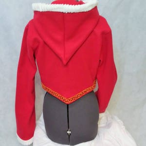 Christmas Elf Jacket Short Elf Coat Crop Elf Jacket Elf Bolero Jacket ...
