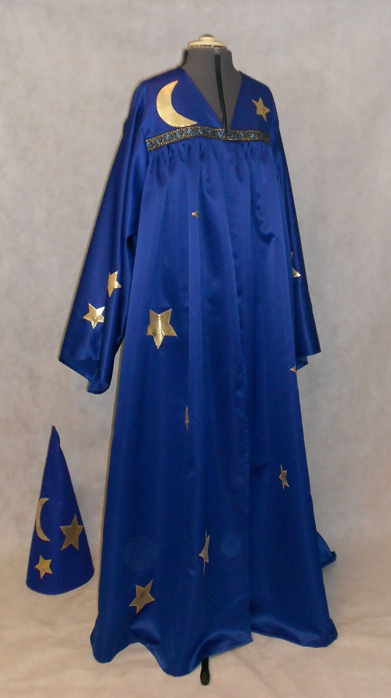 Wizards Costume Adult Deluxe Wizards Cloak and Hat | Etsy