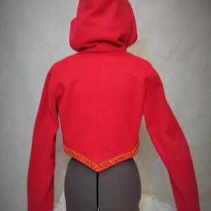 Christmas Elf Jacket Short Elf Coat Crop Elf Jacket Elf Bolero Jacket ...