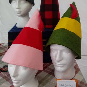 Hermie the Elf Hat - Christmas Elf Costume -elf Costume Hat - Felt Elf Hat - Blue and Red Elf ...