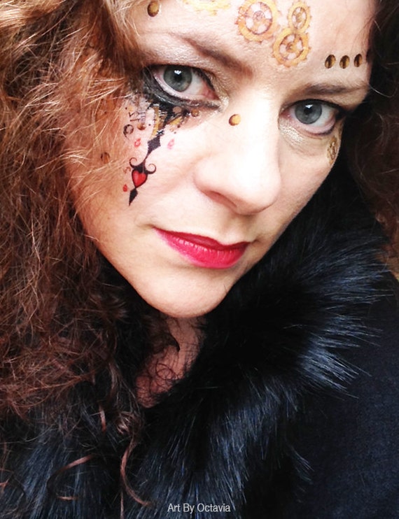Steampunk Face Makeup