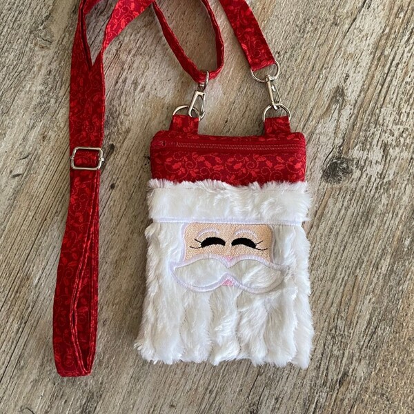 Santa Purse - Etsy