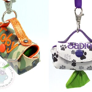 Bag Dispenser, Personalized Poop Bag Dispenser, Poop Bag Dispenser, Dog ...