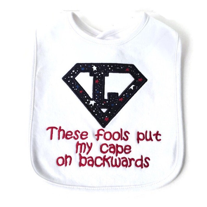 Super Baby These Fools Bib Super Baby Baby Shower These | Etsy