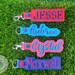 Kids Keychain, Personalized Keychain, Personalized Bag Tag, Kids Bag ...