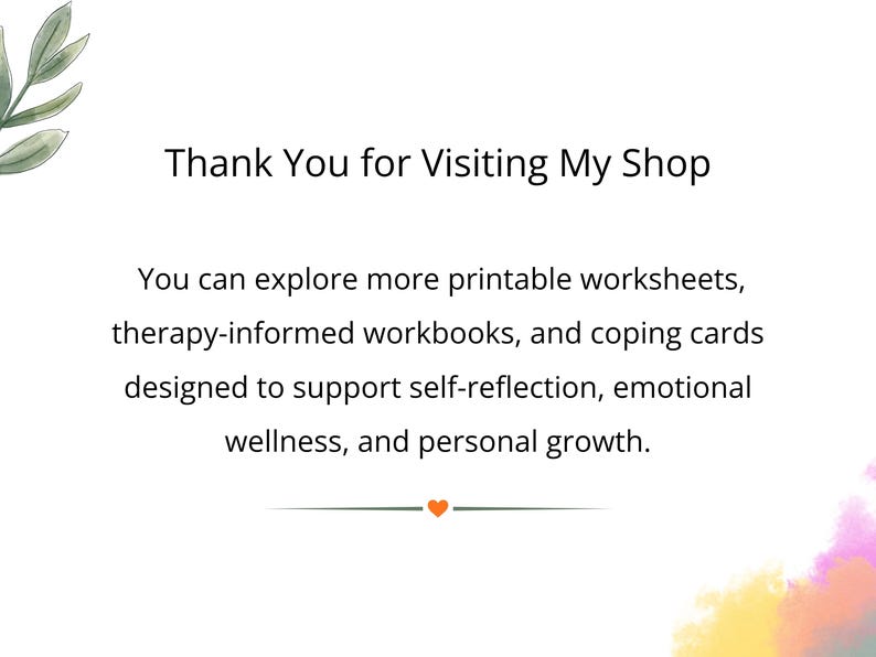 Self Compassion Worksheet for Adults, Inner Critic and Negative Self ...