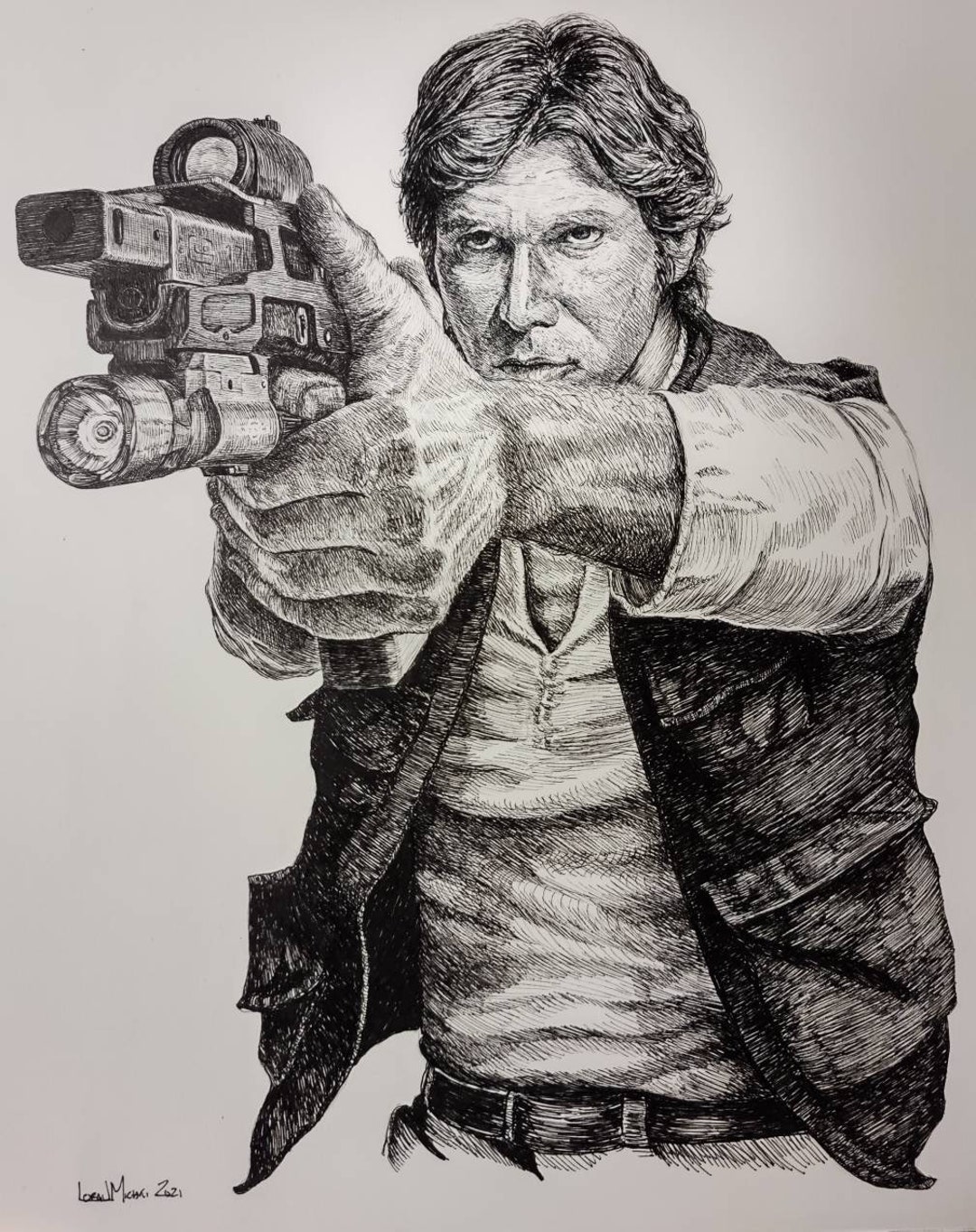 Always Shoot First 16x20" - Etsy