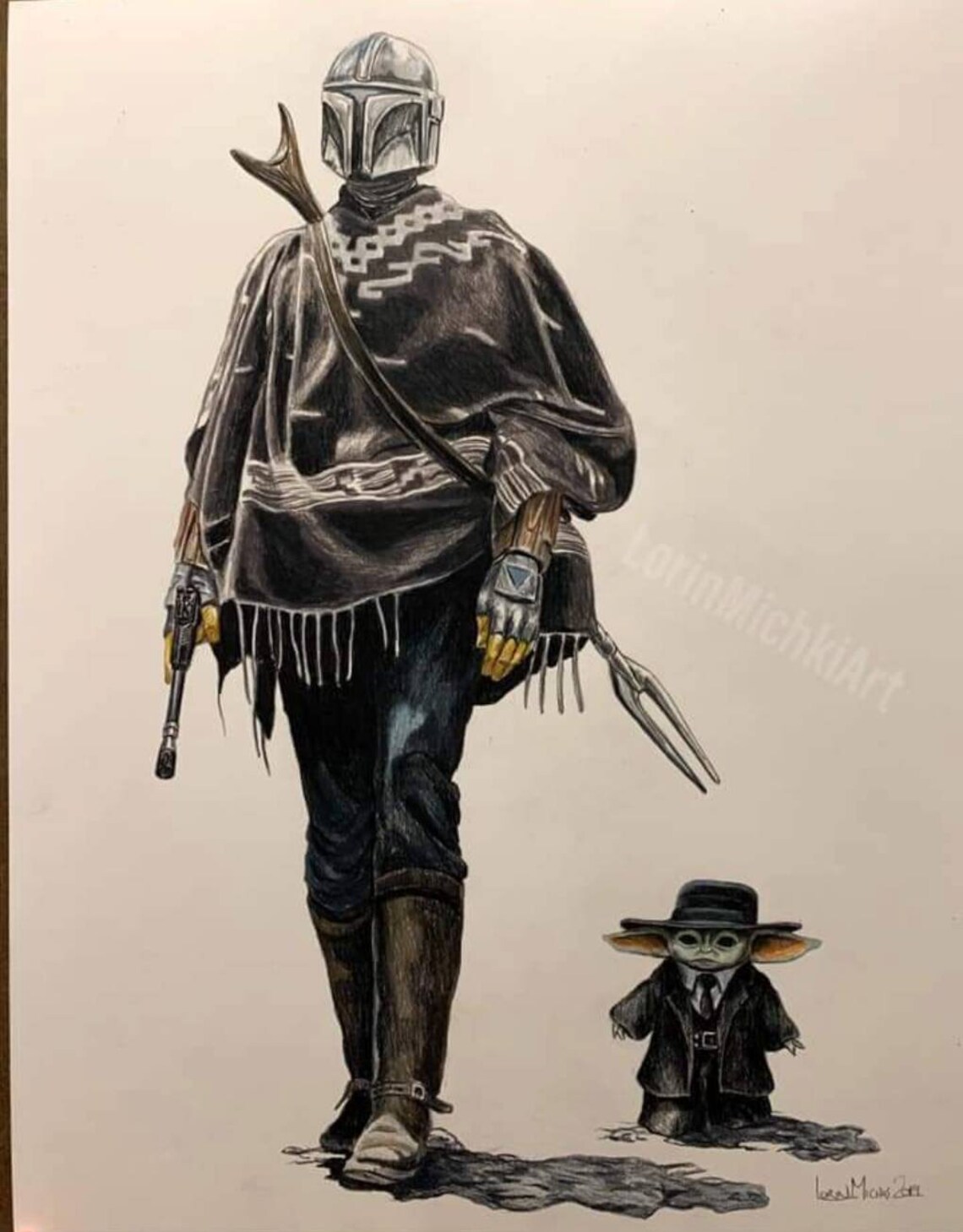 For a Few Plates of Beskar 18x24 - Etsy