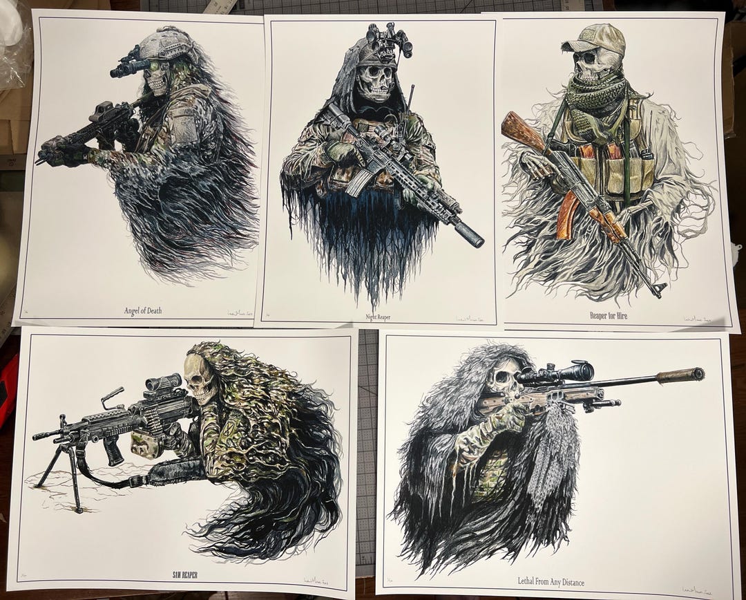 Fear the Reaper Series - Etsy