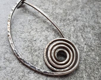 Spiral brooch | Etsy