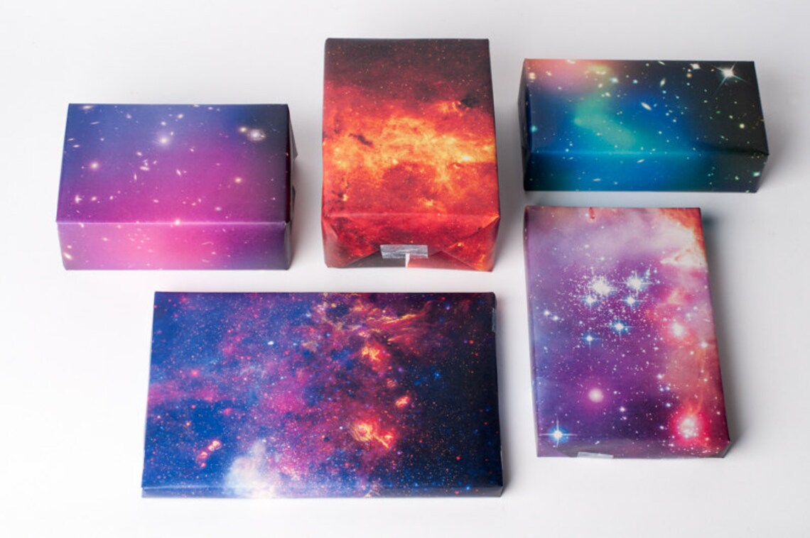 Galaxy Wrapping Paper - Etsy