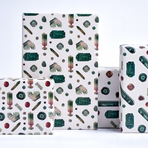 Gem Wrapping Paper - Etsy