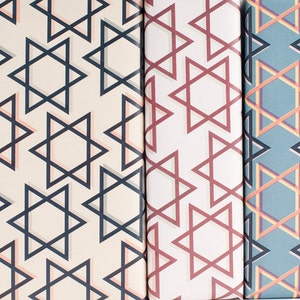 Star of David Wrapping Paper - Etsy