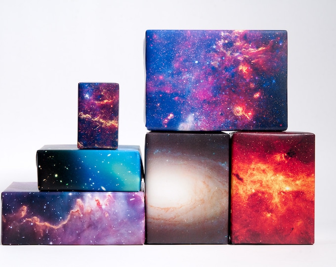 Galaxy Wrapping Paper - Etsy
