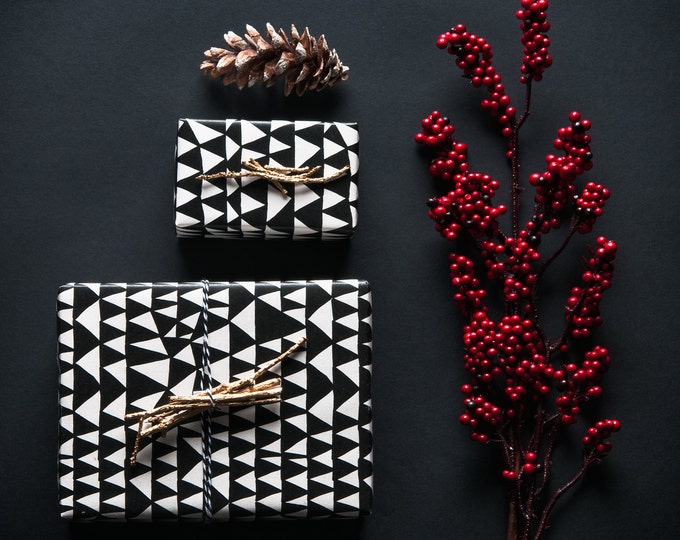 Arrowhead Wrapping Paper / 12 Sheets - Etsy