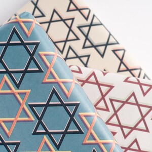 Star of David Wrapping Paper - Etsy