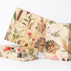 Botanical Wrapping Paper / 12 Sheets - Etsy