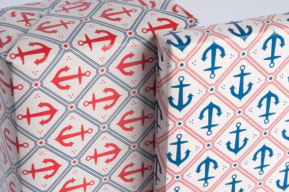 Anchor Wrapping Paper - Etsy Canada
