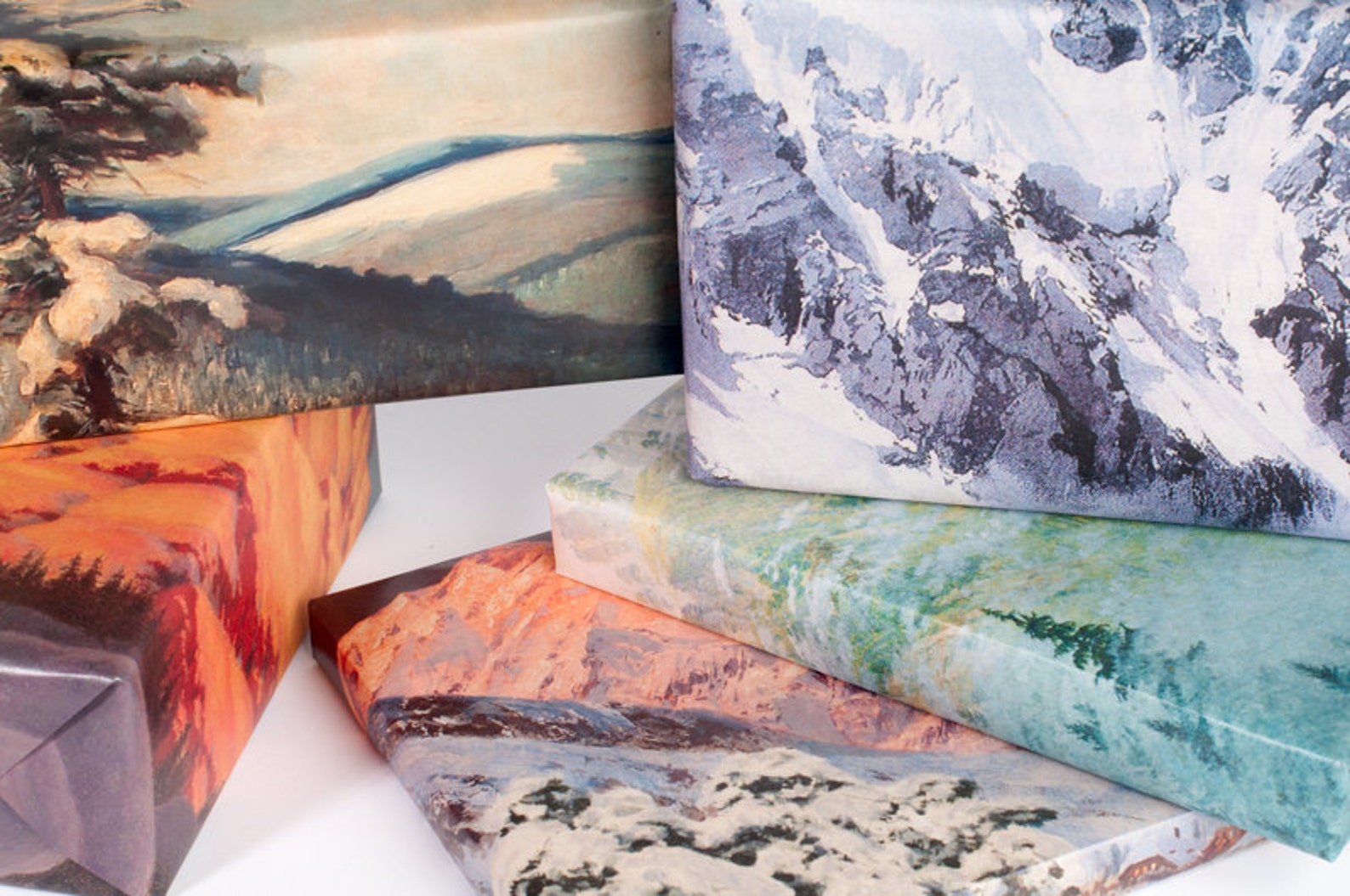 Mountain Range Wrapping Paper - Etsy