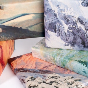 Mountain Range Wrapping Paper - Etsy