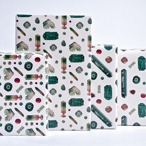 Gem Wrapping Paper - Etsy
