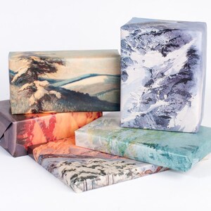 Mountain Range Wrapping Paper - Etsy