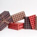 Bit Plaid Holiday Gift Wrap / 12 Sheets - Etsy