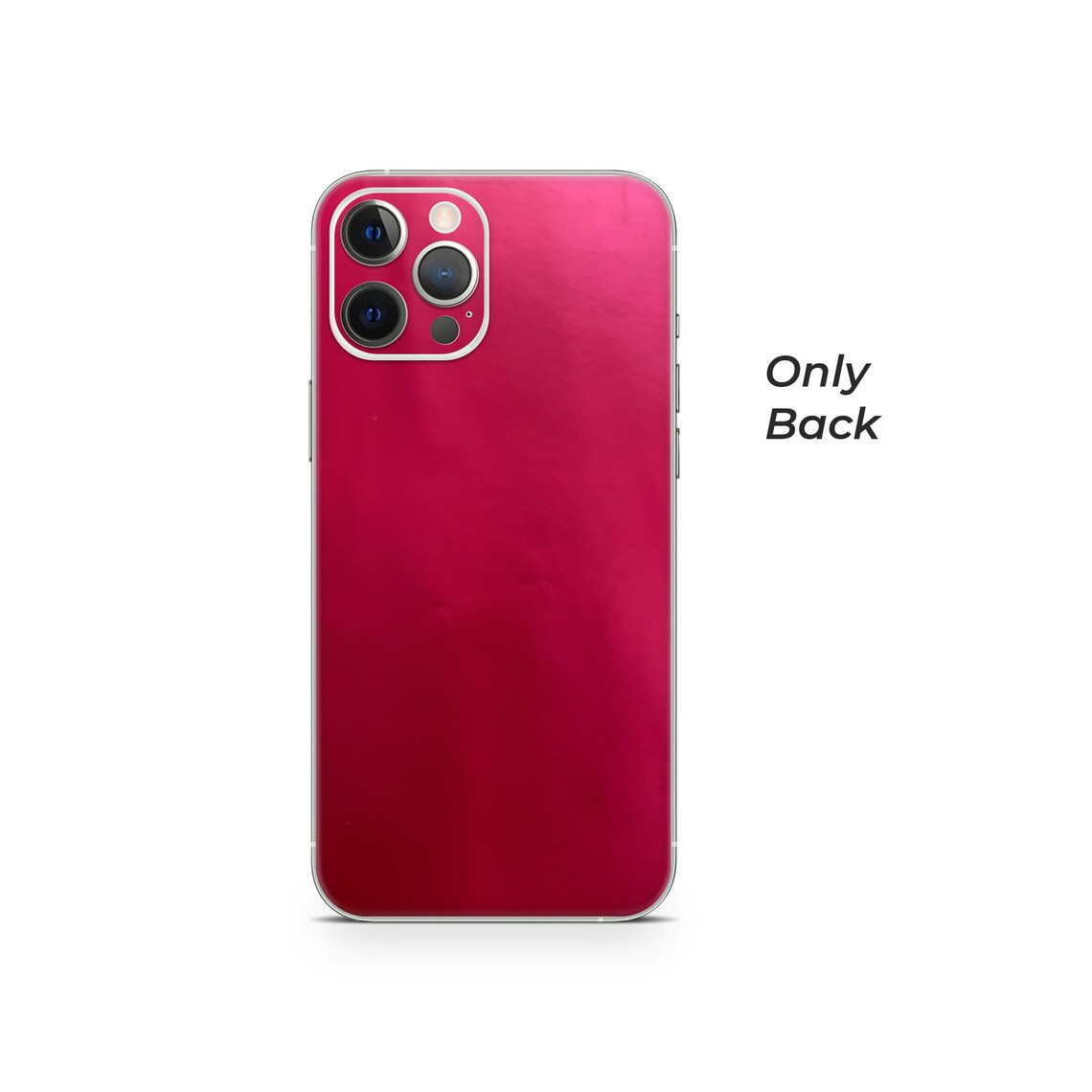 Matte Pink Vinyl Phone Skin | Scratch-resistant Wrap for Iphone ...