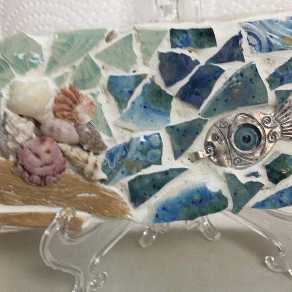 Mosaic Beach Scene - Etsy