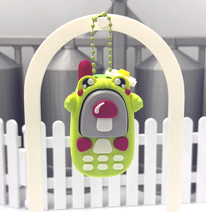 3D Printed Telephone Fidget Toy | Cat-ear, Bat-wing, Frog Phone Designs ...