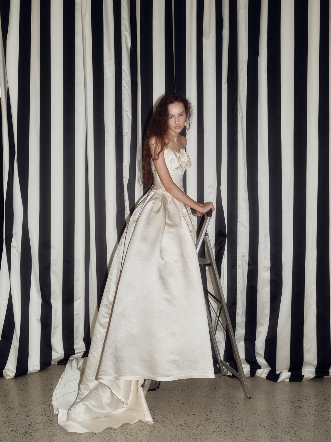 1990s Vintage Duchess Silk Satin Vintage Wedding Ballgown Two Piece ...
