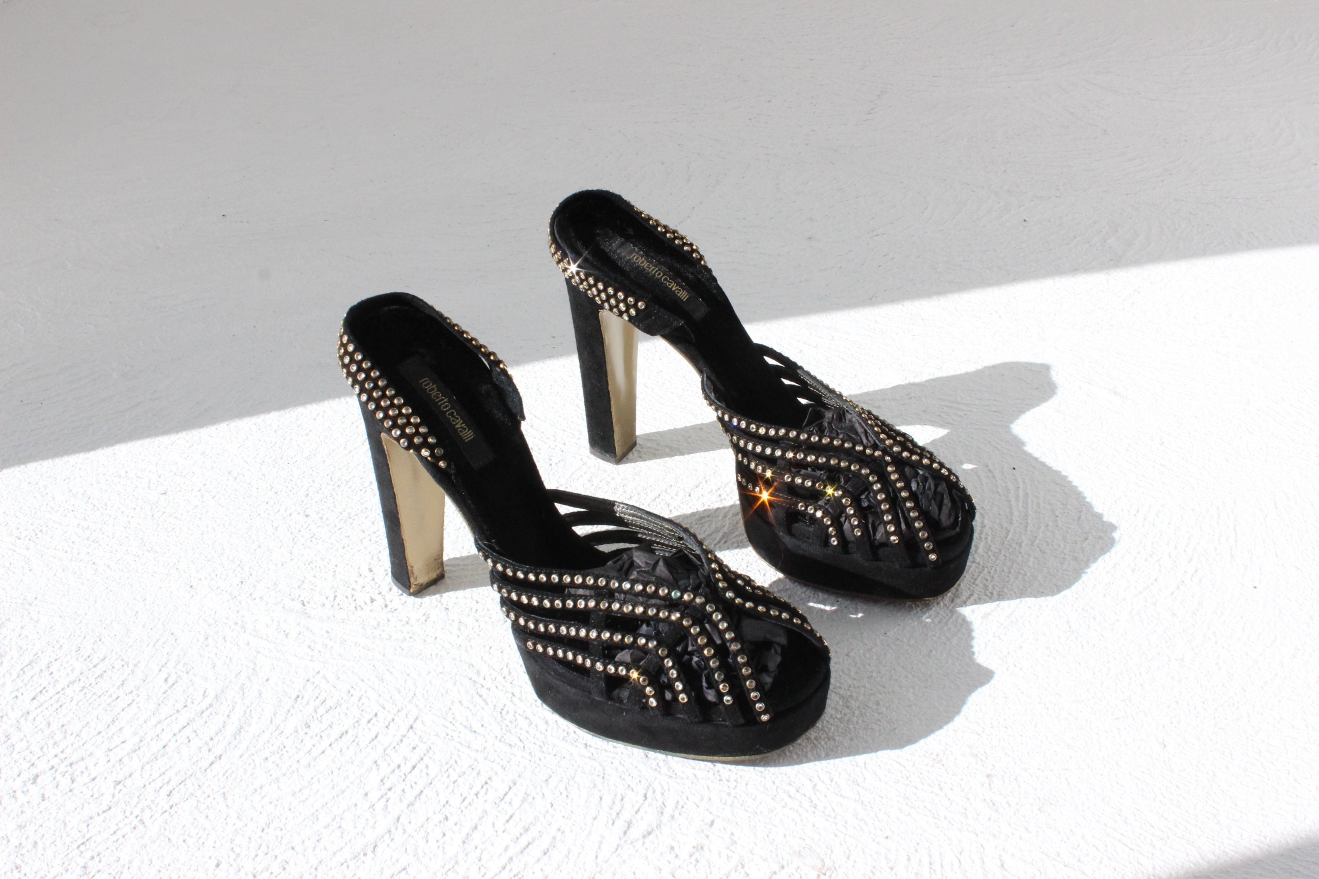 Rhinestone Platform Heels - Etsy Rhinestone Platform Heels - Etsy