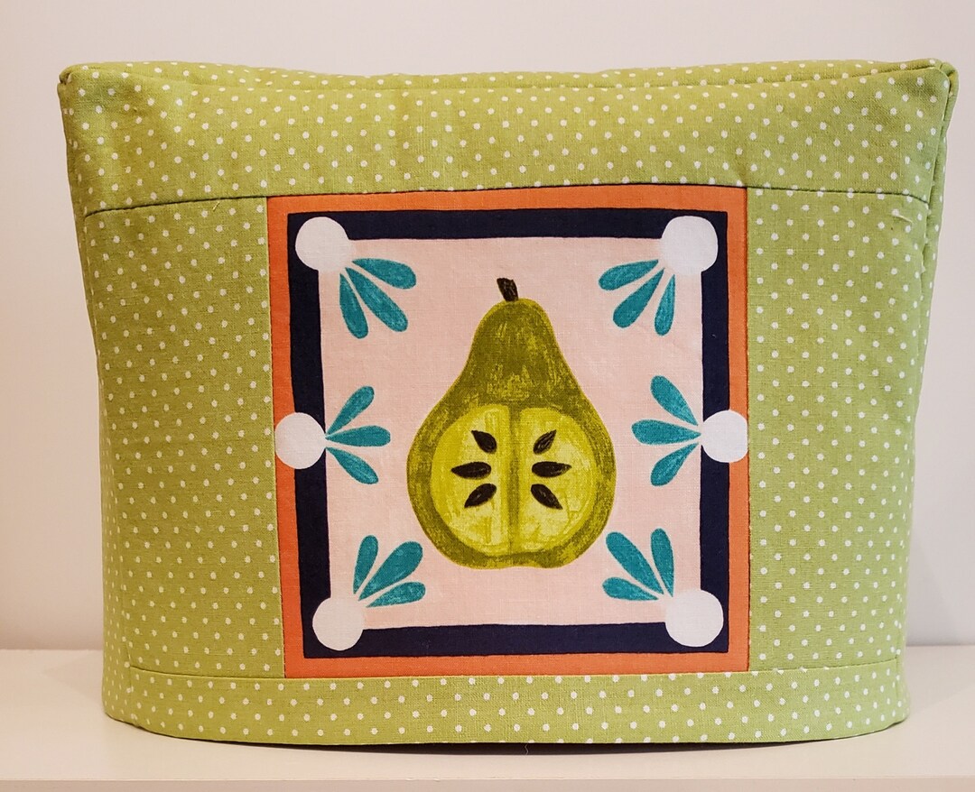 Abstract Pear Toaster Cover – Quilted 2-slice Appliance Cozy, Modern ...