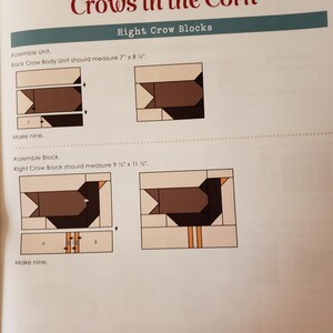 Crows in the Cornfield - Lori Holt Pattern - Bee in My Bonnet - Etsy