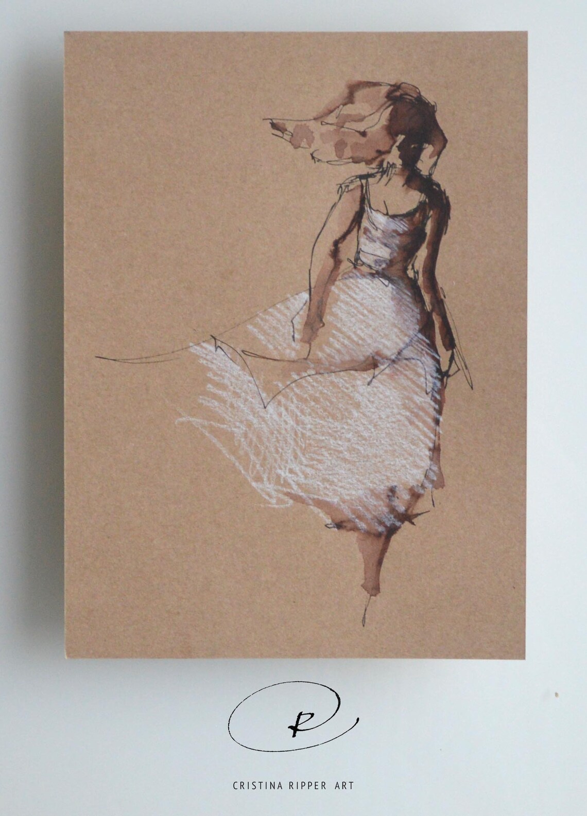 Original Drawing Original Female Art Drawing Ink Art Ink - Etsy