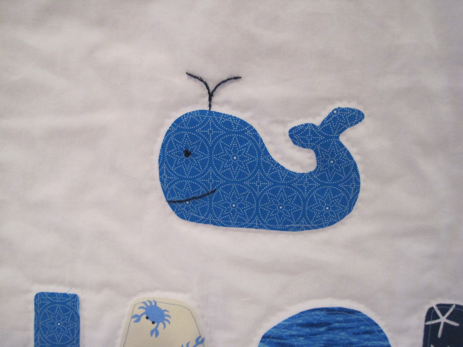 Personalized Quilt with applique design | Etsy