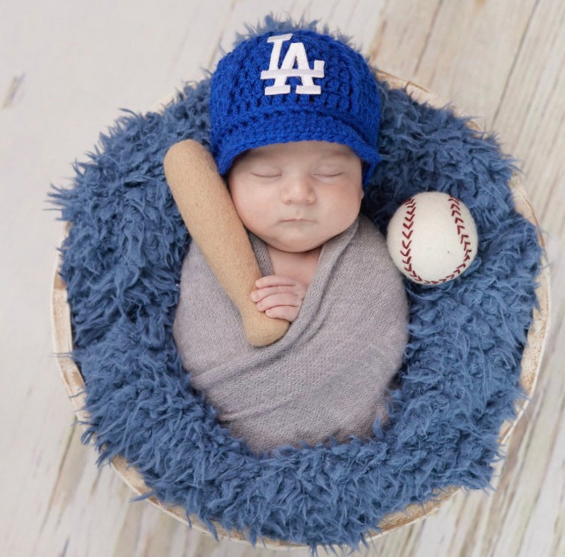 Girls Dodgers Baby Hat Cap Outfit Pink Los Angeles Dodgers | Etsy