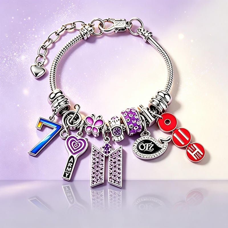 Bts Bead Charms - Etsy